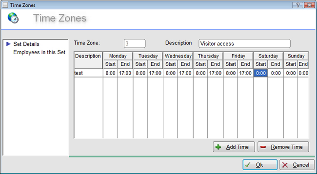 CS Time Features - Access Control